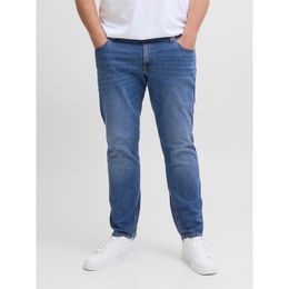 Jack & Jones PlusSize JACK & JONES PLUSSIZE Slim-fit-Jeans »JJIGLENN JJORIGINAL MF 071 NOOS PLS« BLUE DENIM 46 - Länge 34 Länge 34 46 Slim-fit-Jeans betont Beine und...