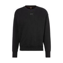 BOSS Orange Sweatshirt »Eteia Premium Damenmode« oversized, Rundhals, mit BOSS Logo Black 001 M M Sweater von BOSS Orange Womenswear