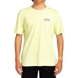 Billabong T-Shirt »Arch Wave« Light Green S S Stoff: Baumwoll-Jersey-Stoff [160 g/m2]