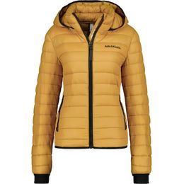 alife and kickin ALIFE & KICKIN Steppjacke »Damen NadjaAK A« camel L L Trendige & leichte Damen Steppjacke mit abnehmbarer Kapuze