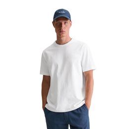 Marc O'Polo MARC O'POLO DENIM T-Shirt relaxed, aus mittelschwerem Baumwolljersey White M M Rundhalsshirt von Marc O'Polo