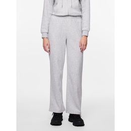 Pieces Sweathose »PCCHILLI HW WIDE SWEAT PANTS NOOS BC« Light Grey Melange XL (42) - N-Gr N-Gr XL (42) Lounge Hose von Pieces