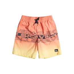 Quiksilver Badeshorts »Everyday Wordblock 16"« Fresh Salmon 12 12 Material: Supersuede-Material