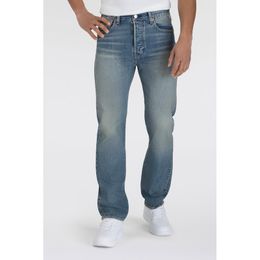 Levi's LEVI'S Straight-Jeans »501 LEVI'S ORIGINAL« mit Markenlabel lean machi32 38 - Länge 32 Länge 32 38 501 - der Klassiker von Levi's