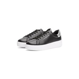 Tommy Hilfiger Plateausneaker »ESSENTIAL PLATFORM COURT SNEAKER«, Freizeitschuh, Halbschuh, Schnürschuh mit gepolstertem Schaftrand...