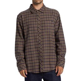 Billabong Langarmhemd »Coastline« Deep Royal XS - US-Größen US-Größen XS Material: Garngefärbter Flanellstoff aus...