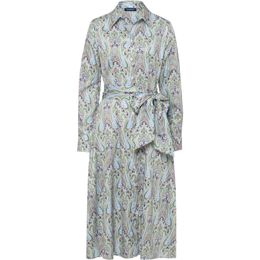 Highmoor Paisley-Kleid Bleu/Gr&uuml;n/Beige (Gr&ouml;&szlig;e: 46)