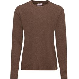Brigitte von Sch&ouml;nfels Brigitte von Sch&ouml;nfels Pullover mit Cord-Patches Beige/Braun (Gr&ouml;&szlig;e: 42)
