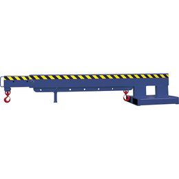 Eichinger Kranarm, teleskopierbar, 560 - 2500 kg, enzianblau