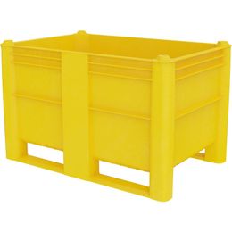Gro&szlig;beh&auml;lter aus Polyethylen, Inhalt 500 l, 2 Kunststoffkufen, ab 5 Stk kaiserkraft
