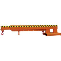 Eichinger Kranarm, teleskopierbar, 560 - 2500 kg, reinorange