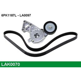 Lucas Keilrippenriemensatz für SKODA VW SEAT AUDI 045260849 06A903315E LAK0070