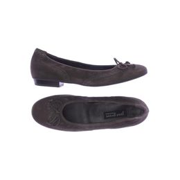 Paul Green Ballerina Damen Größe 39 Second Hand braun