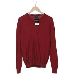 BOSS Black Pullover Herren Gr&ouml;&szlig;e L Second Hand rot