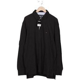 Tommy Hilfiger Poloshirt Herren Größe XL Second Hand schwarz