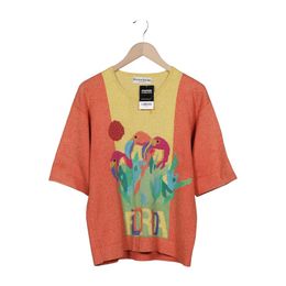 Iris von Arnim Pullover Damen Größe L Second Hand orange