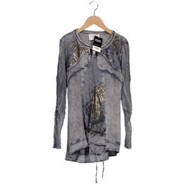 ELISA CAVALETTI Langarmshirt Damen Größe S Second Hand grau