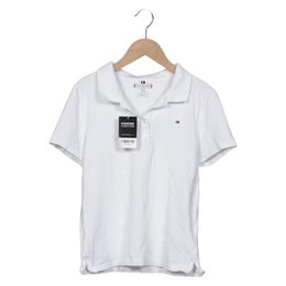 Tommy Hilfiger Poloshirt Damen Größe XL Second Hand weiß