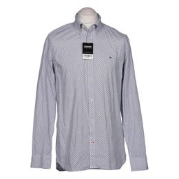Tommy Hilfiger Hemd Herren Größe L Second Hand weiß