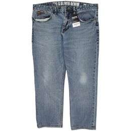 s.Oliver Jeans Herren Größe 33 Second Hand blau