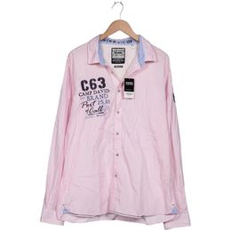 CAMP DAVID Hemd Herren Gr&ouml;&szlig;e XXL Second Hand pink