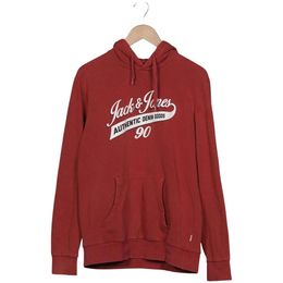 Jack & Jones JACK & JONES Kapuzenpullover Herren Gr&ouml;&szlig;e L Second Hand rot