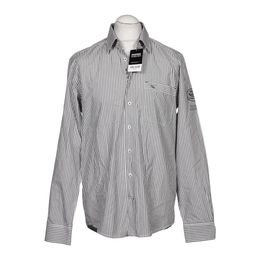 Camel Active Hemd Herren Größe M Second Hand grau