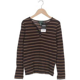 Lauren by Ralph Lauren Lauren Ralph Lauren Langarmshirt Damen Größe XS Second Hand braun