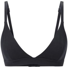 armedangels Damen-Triangel-BH M Schwarz
