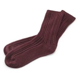 LANIUS Damen-Socke gerippt
