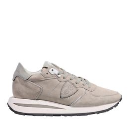 Philippe Model Low-Top Sneaker - Tropez Haute Low Woman - Gr. 42 (EU) - in Grau - f&uuml;r Damen