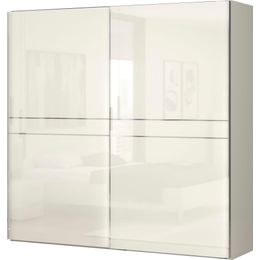Schwebet&uuml;renschrank Places of Style, B:230cm H:224cm T:61cm, beige, Spanplatte, Schr&auml;nke, "Piano, FSC-zertifiziert, mit Einlegeb&ouml;den und