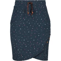 alife and kickin ALIFE & KICKIN Damen Sommerrock "Damen LucyAK B", blau, Gr. XS, 60% Baumwolle, 40% Polyester, Röcke