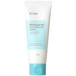 IUNIK Damen Feuchtigkeitscreme "Beta Glucan Daily Moisture Cream", 60ml, wei&szlig;, Hautpflegemittel, Klebt nicht, beruhigt & revitalisiert die Haut, mit