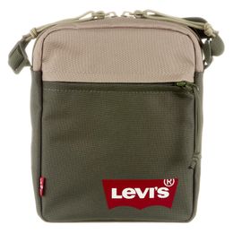 Levi's LEVI'S Damen Umh&auml;ngetasche "MINI CROSSBODY SOLID (RED BATWING)", gr&uuml;n, Web, Polyester, Taschen, modische Mini Bag Schultertasche