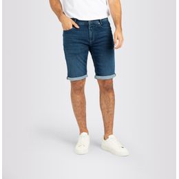 MAC Herren Jeansbermudas "Jogn Bermuda", blau, Gr. 34, Denim/Jeans, Obermaterial: 99% Baumwolle, 1% Elasthan, Jeans, Sommerhose
