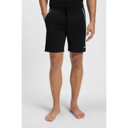 BOSS Herren Pyjamashorts "Unique", Gr. XL, schwarz, Jersey, Obermaterial: 95% Baumwolle, 5% Elasthan, Hosen, aus elastischer Baumwolle mit