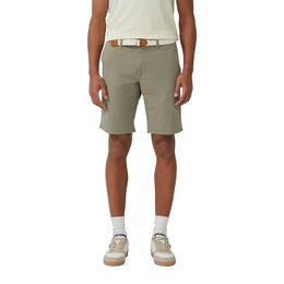 s.Oliver Herren Bermudas, gr&uuml;n, Gr. 31, unifarben, Twill, Obermaterial: 97% Baumwolle, 3% Elasthan, Hosen, Sommerhose mit Taschen