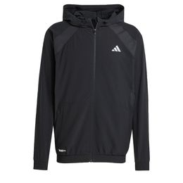 adidas Performance Trainingsjacke 'Tech Apparel' Herren Gr&ouml;&szlig;e L schwarz / wei&szlig;