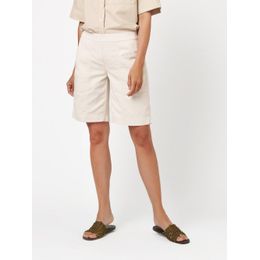 Toni Damen Bermudas "Sue Bermuda", beige, Gr. 44, unifarben, Web, Obermaterial: 77% Baumwolle, 20% Polyamid, 3% Elasthan, Hosen, Sommerhose mit