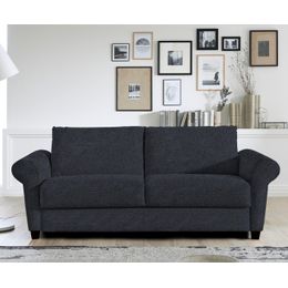 Schlafsofa Bali "ELISA Dauerschl&auml;fer in 140 und 160er Breite", grau (anthrazit), B:211cm, 100%PES, Sofas, Schlafsofa, stabile Gitterrost-Unterfederung