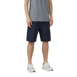 Bermudas s.Oliver, Herren, Gr. 32, N-Gr, blau (navy), Web, Obermaterial: 100% Baumwolle, Strukturmuster, regular fit knielang, Hosen Bermudas, Sommerhose mit Struktur Muster