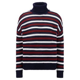 DAY.LIKE - Rollkragen-Pullover, blau, Gr. 40 / M - Baumwolle