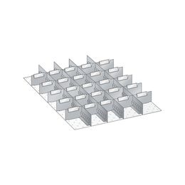 LISTA Set Schlitzwände und Trennbleche 27x36E (BxTxFH) 459x612x50mm (100.234.000)