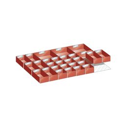 LISTA Set Einsatzkästen 27x36E/36x27E (BxTxFH) 612x459x50mm (100.290.000)
