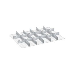 LISTA Set Schlitzwände und Trennbleche 54x36E (BxTxFH) 918x612x100mm (80.396.000)