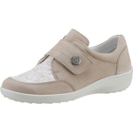 Damen Klettschuh beige, Gr&ouml;&szlig;e 41