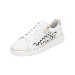 Remonte Sneaker Damen Gr&ouml;&szlig;e 42 gold / wei&szlig;