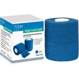 H&Ouml;GA-LASTIC-haft Binde 8 cmx5 m blau 1 St