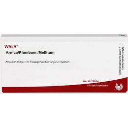 WALA ARNICA/PLUMBUM /Mellitum Ampullen 10X1 ml
